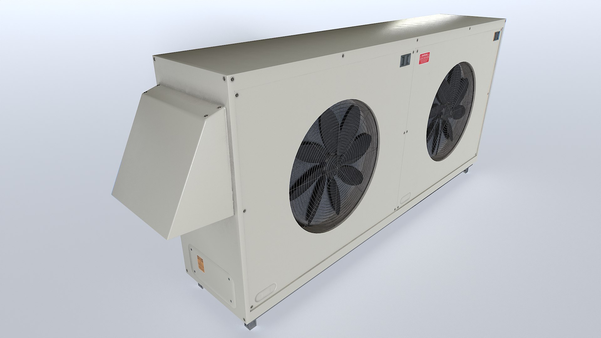 3D Rooftop AC Hvac Unit 4 Model - TurboSquid 2342887
