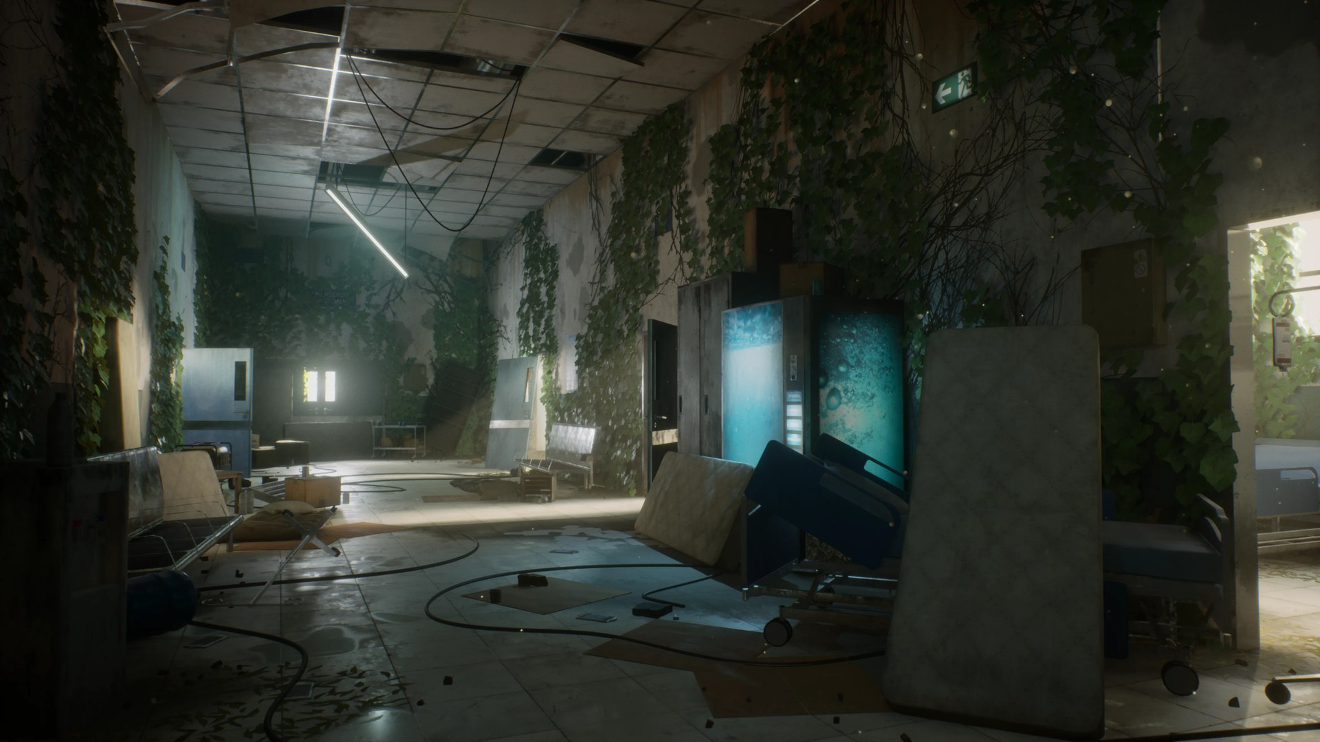 Abandoned Post-Apocalyptic Hospital 3D Model - TurboSquid 2426080