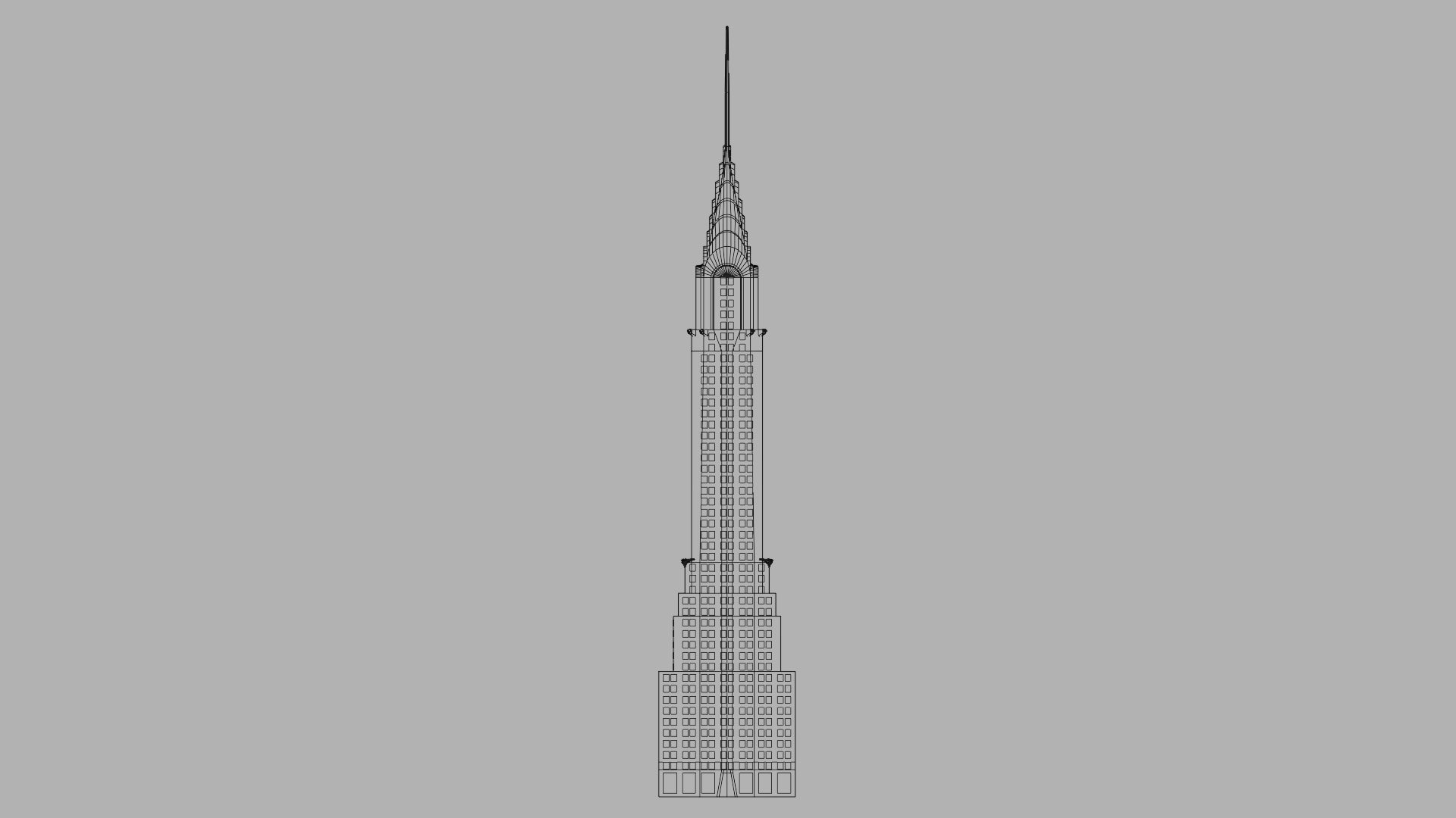 Chrysler Building 3D Model - TurboSquid 2271221