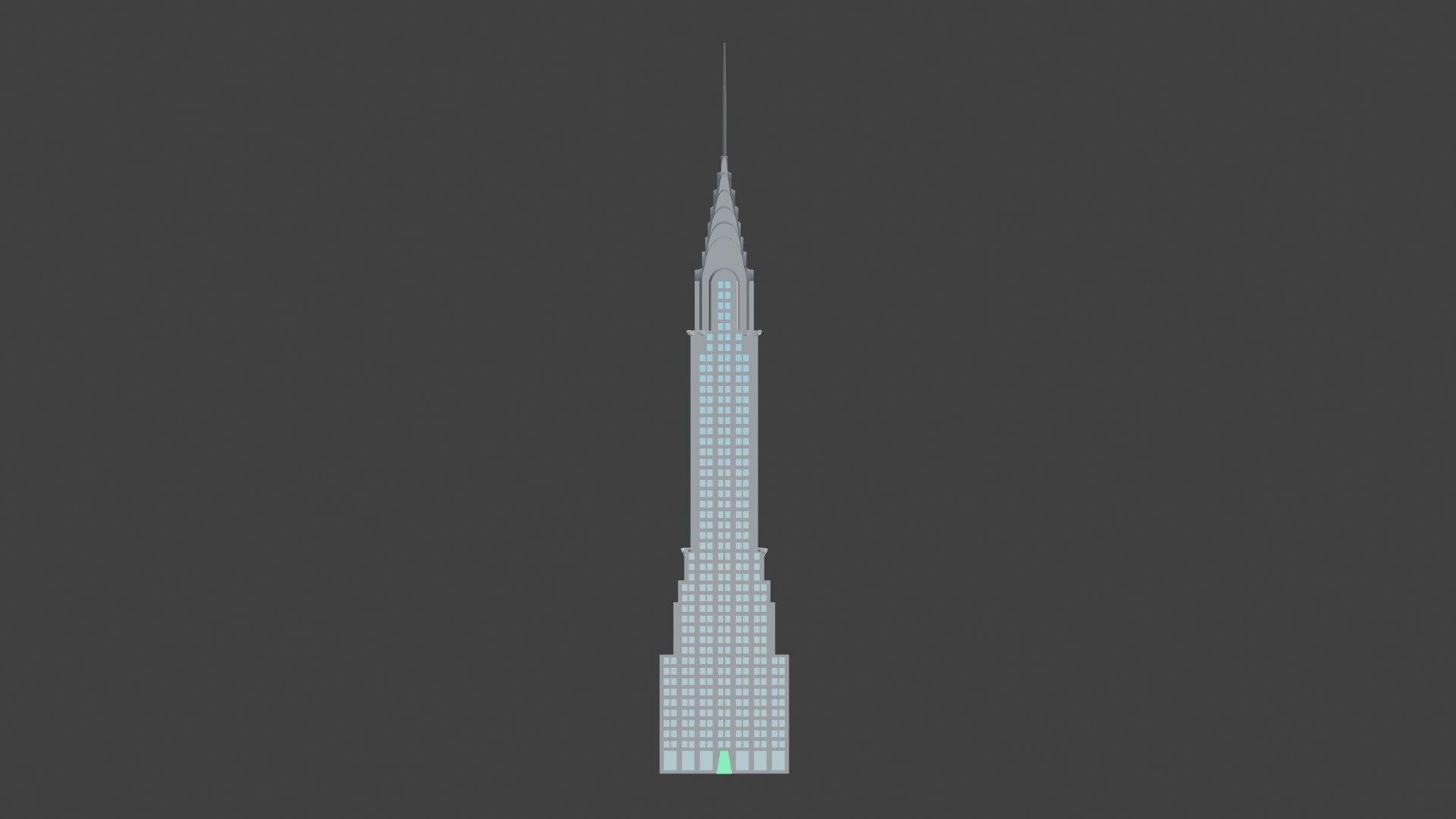 Chrysler Building 3D Model - TurboSquid 2271221