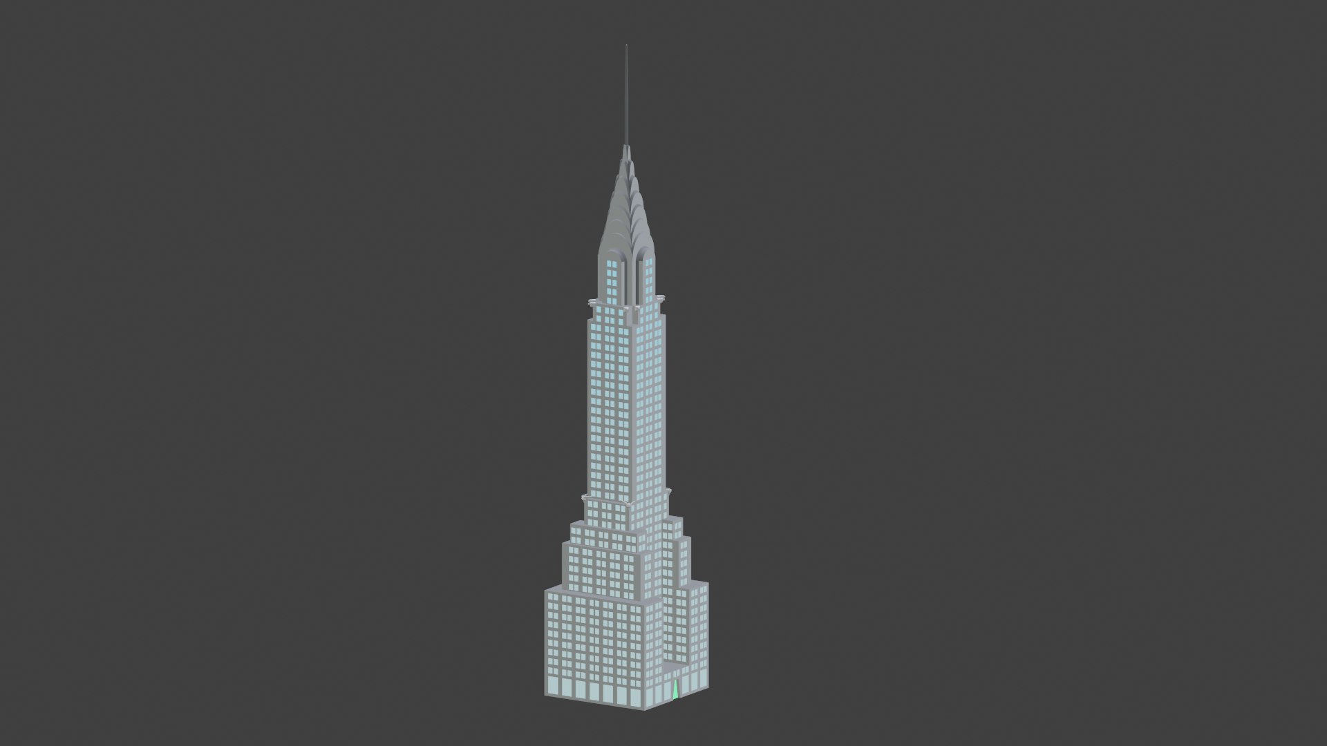 Chrysler Building 3D Model - TurboSquid 2271221