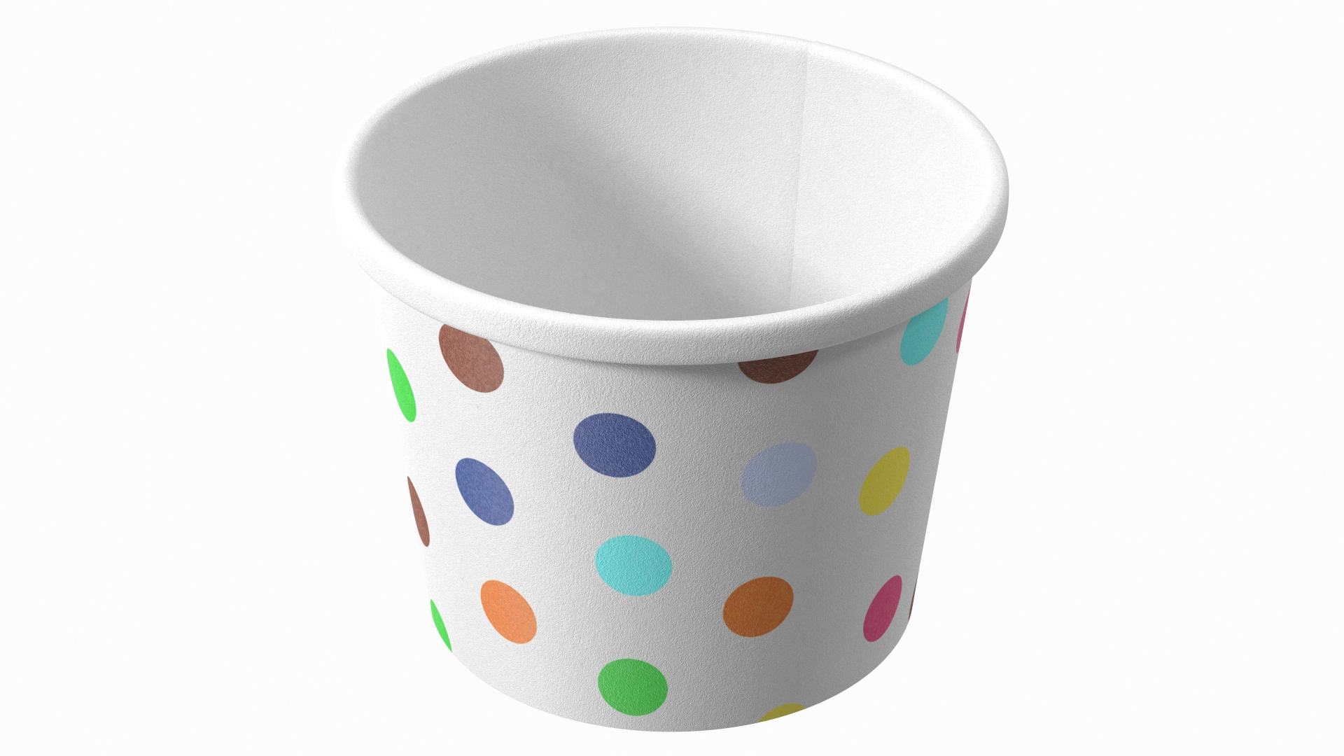 Empty Ice Cream Cup Model - TurboSquid 1881138