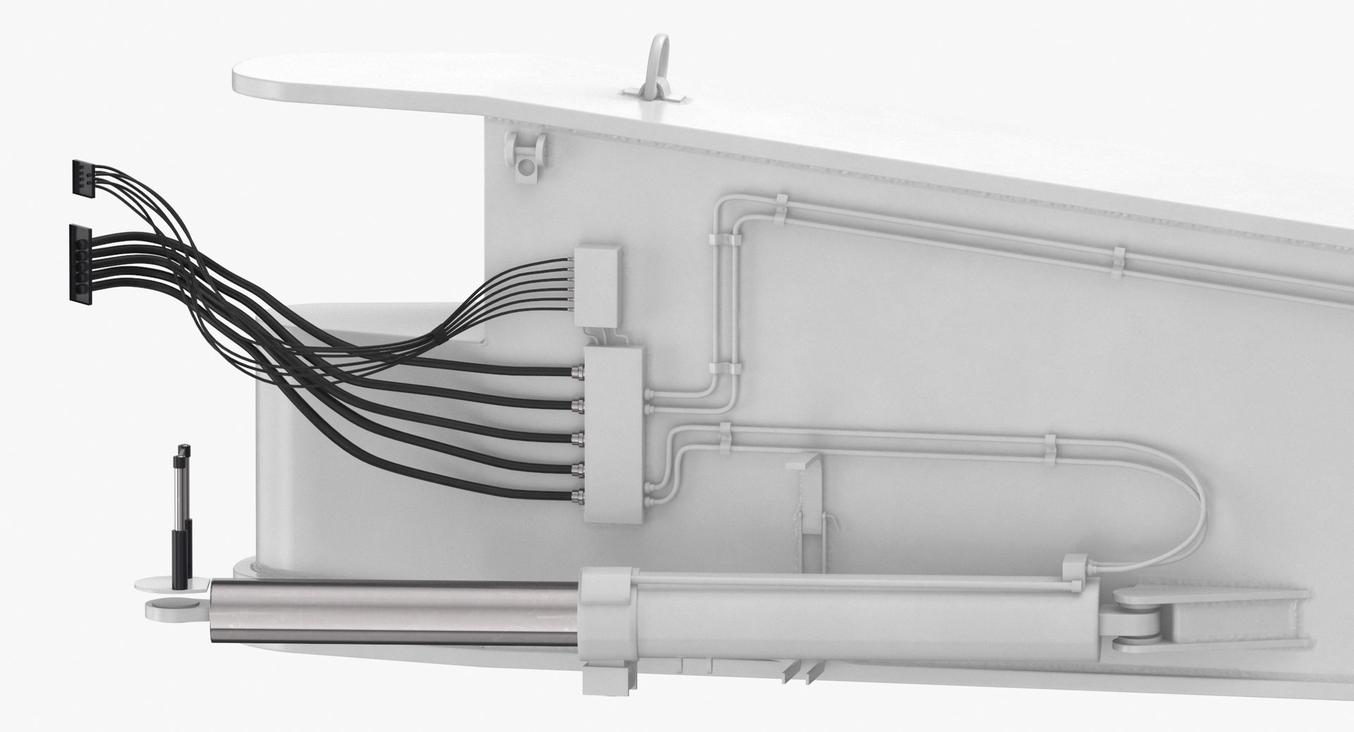 Crane outrigger large 01 3D model - TurboSquid 1679981