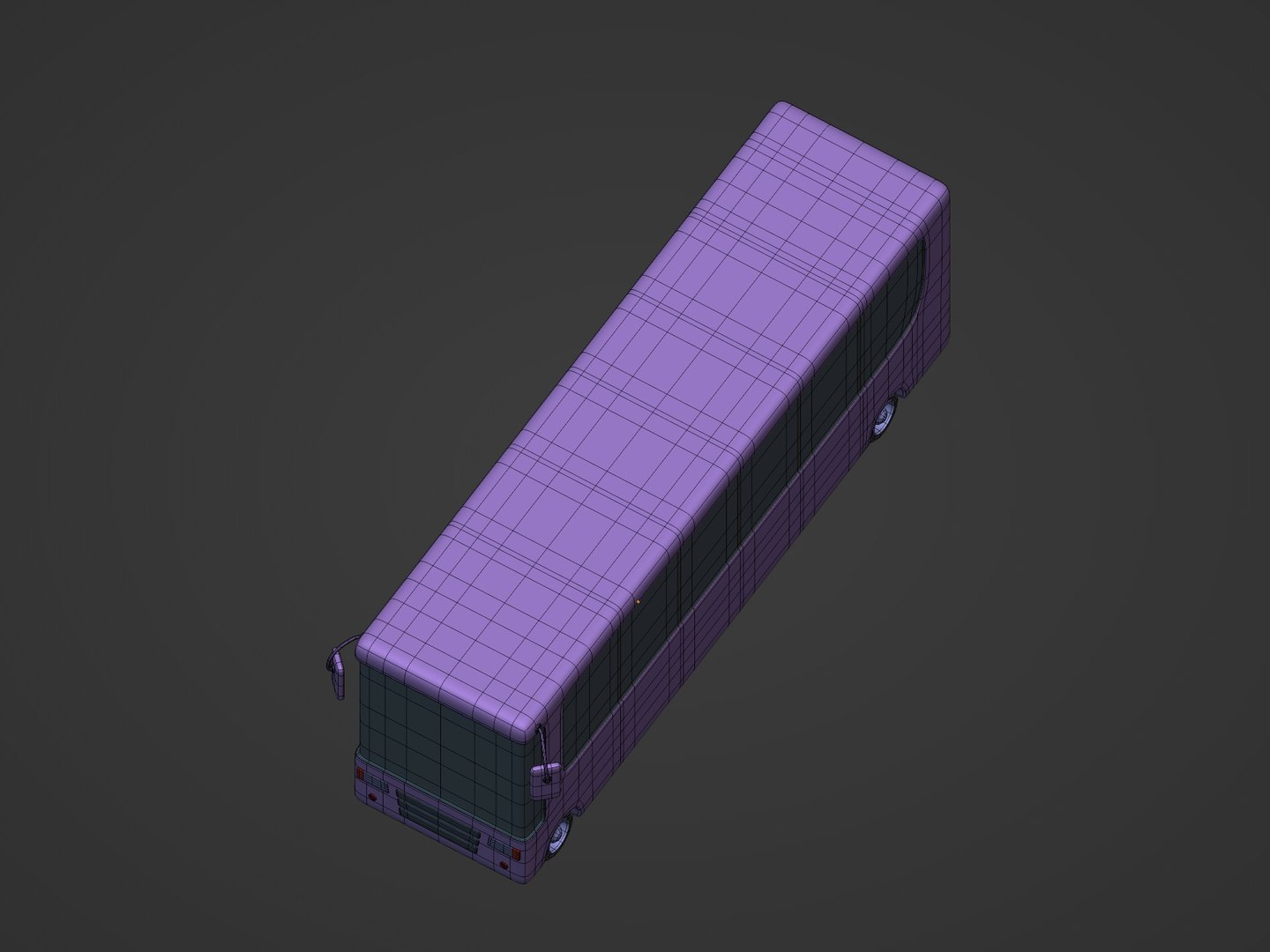 Cartoon Tour Bus 3D Model - TurboSquid 1856553