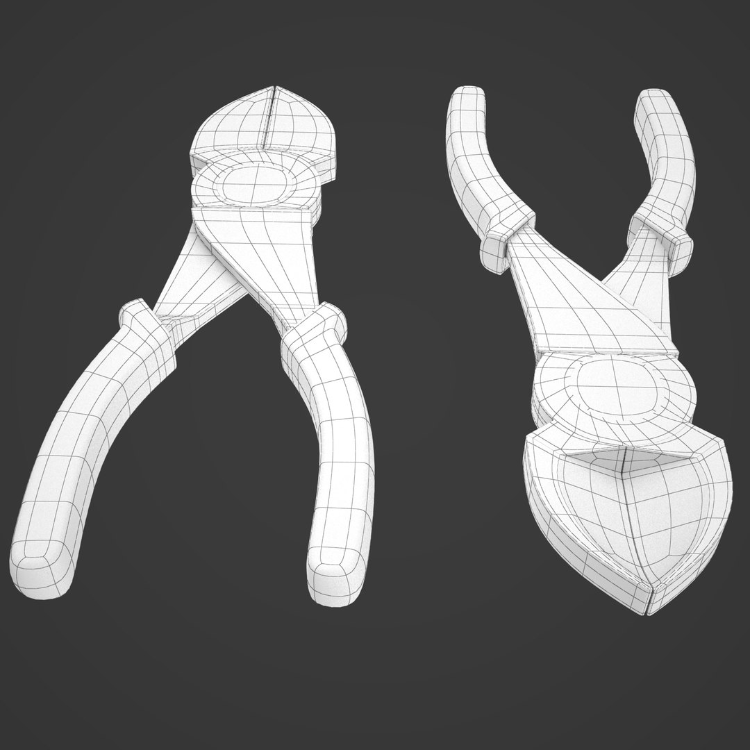 Pliers 003 3d Model