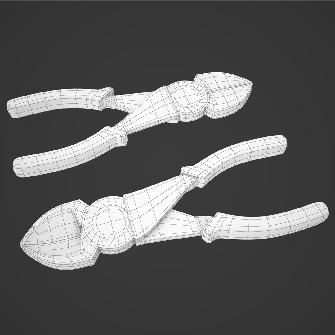 Pliers 003 3d Model