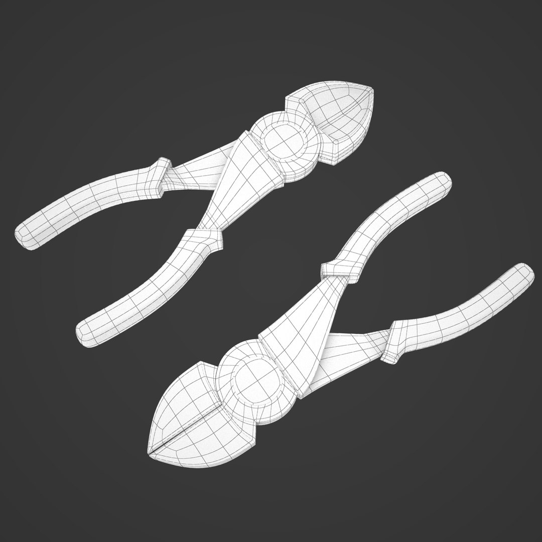 Pliers 003 3d Model