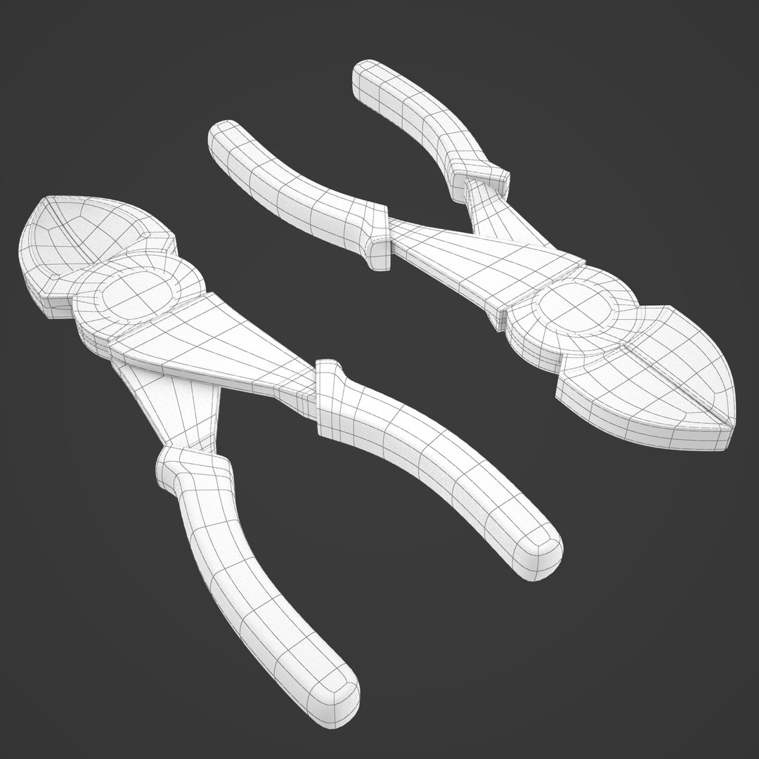 Pliers 003 3d Model