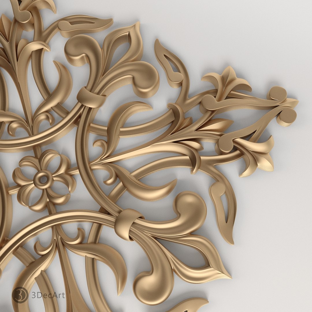 3d Decorative Onlay Model