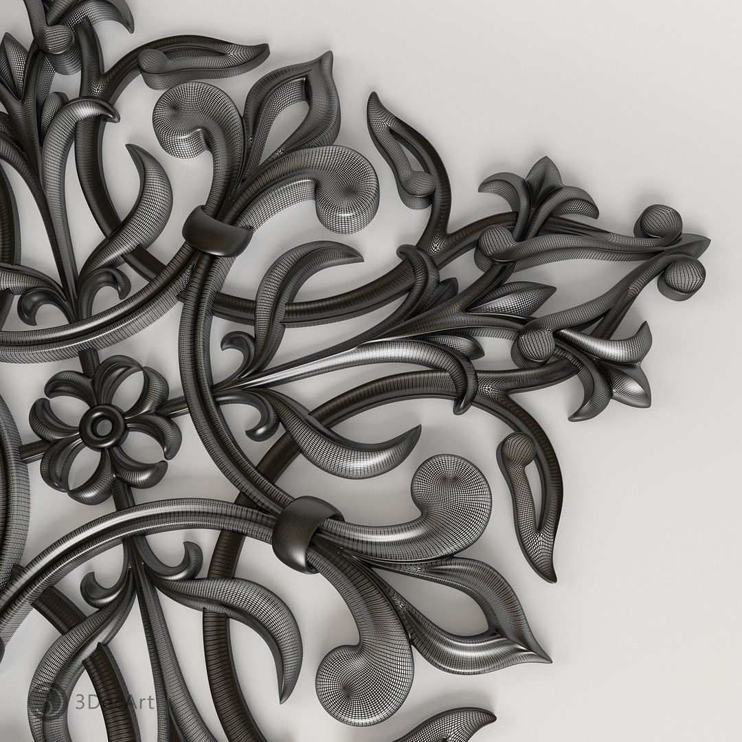 3d Decorative Onlay Model