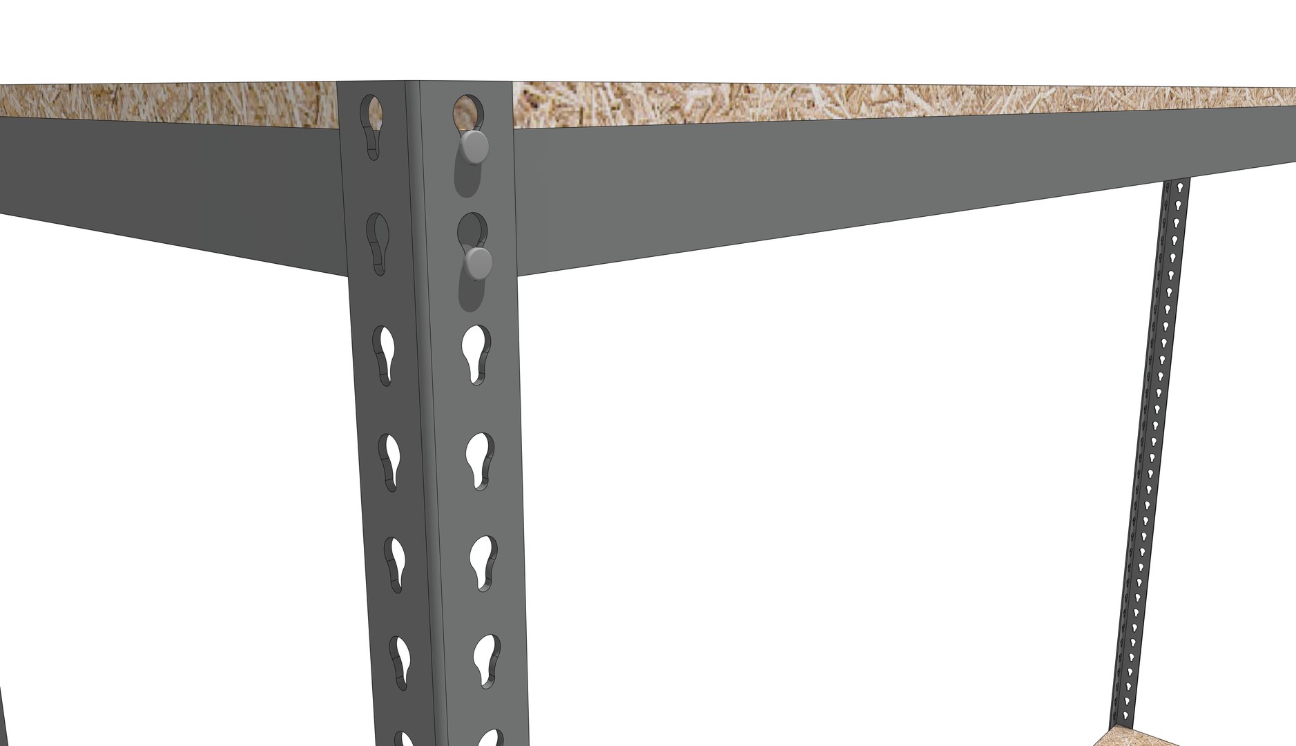 Free 3D Model Storage Rack - ULINE - H-2980 Wide - TurboSquid 2287411