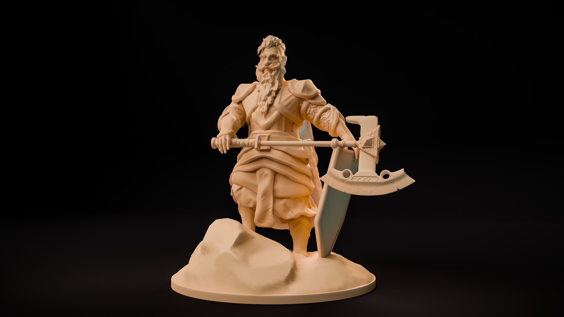 Dwarf Roland 3D Model - TurboSquid 1982452