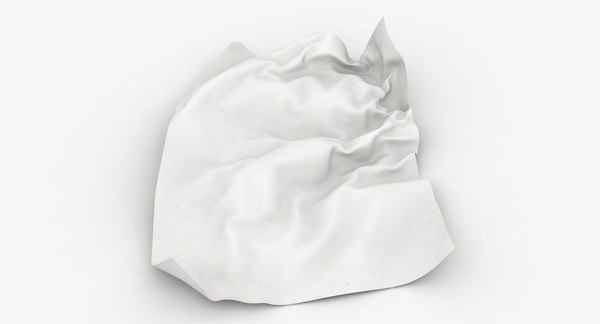 구겨진 종이 화이트 & 블랙 컬렉션 3D 모델 - TurboSquid 1317475