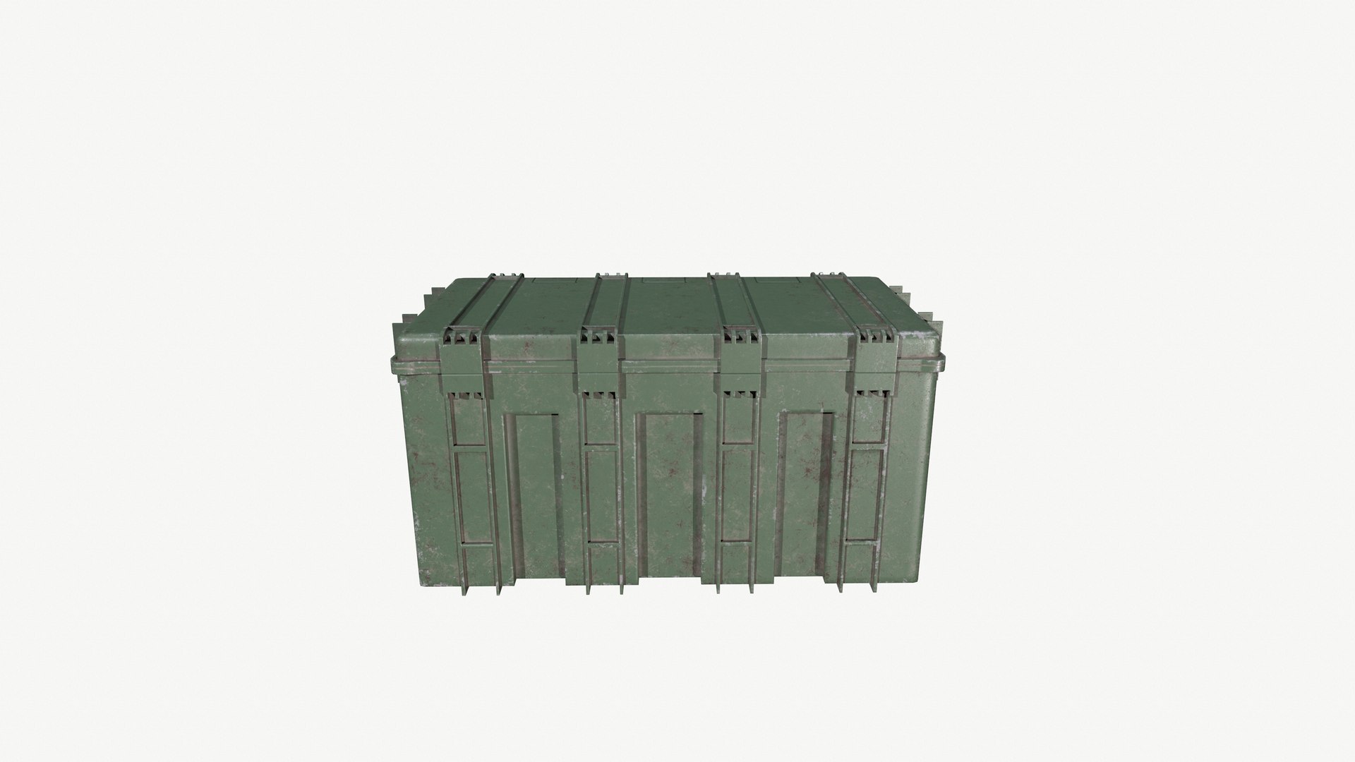 Military Ammo Crate 3D Model - TurboSquid 1728837
