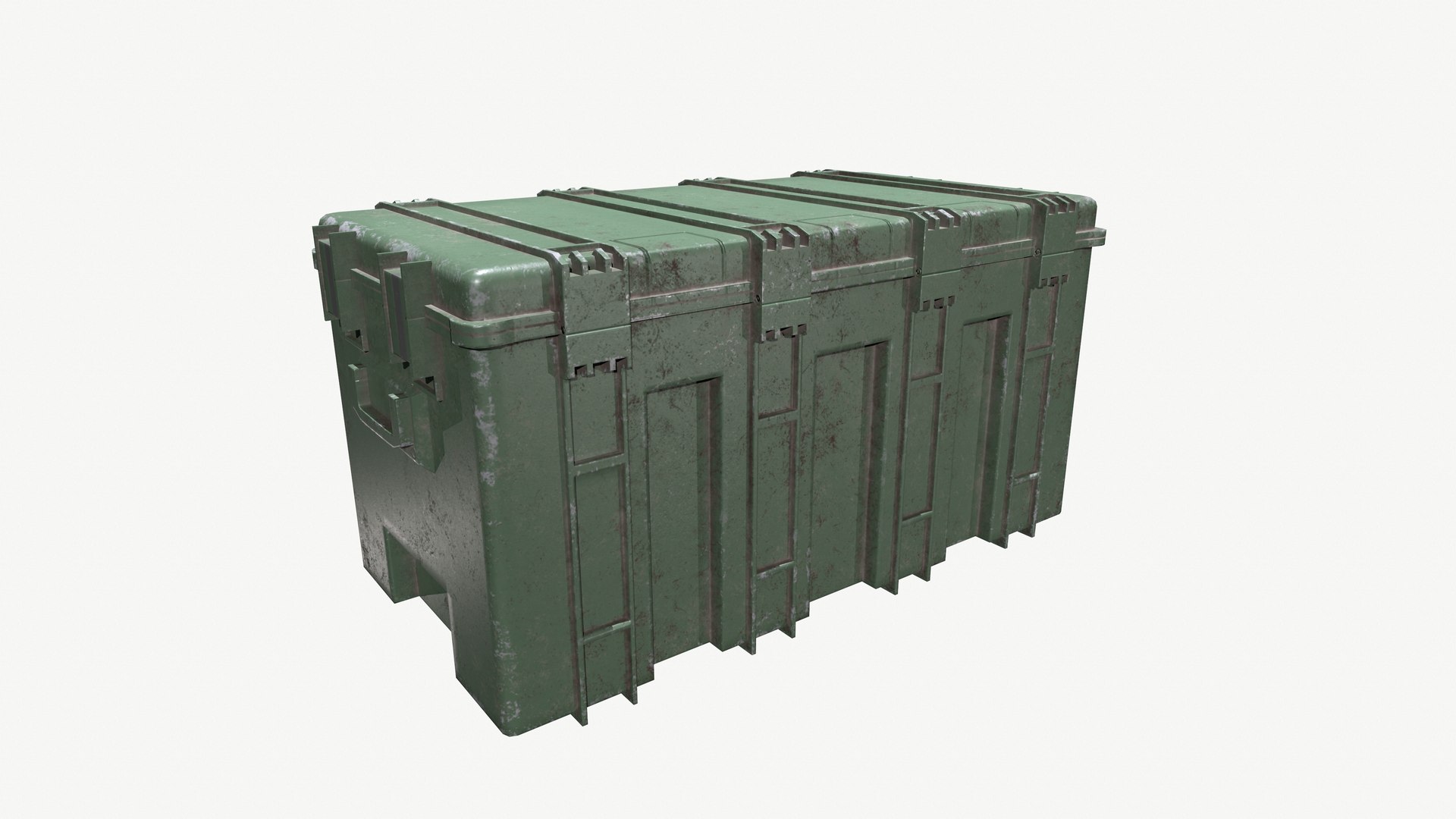 Military Ammo Crate 3D Model - TurboSquid 1728837