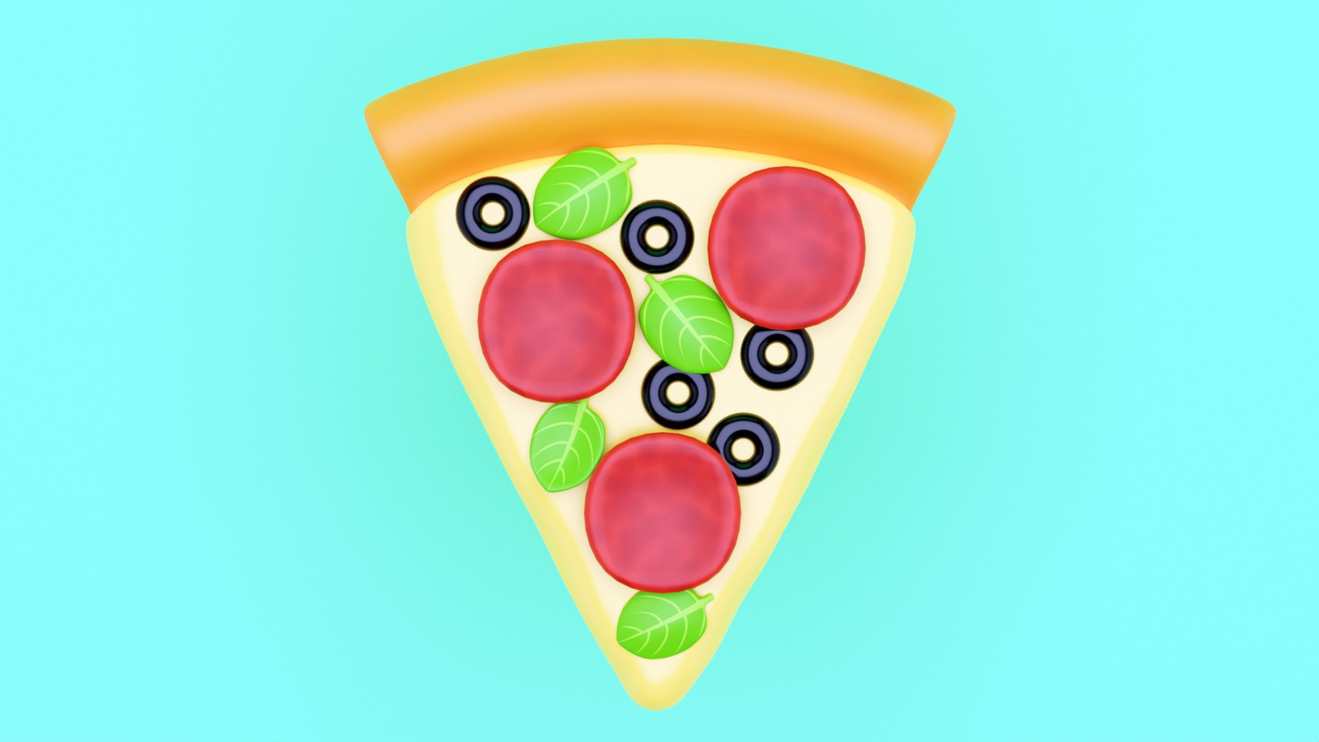 Emoji Pizza 001 3D Model - TurboSquid 2263893
