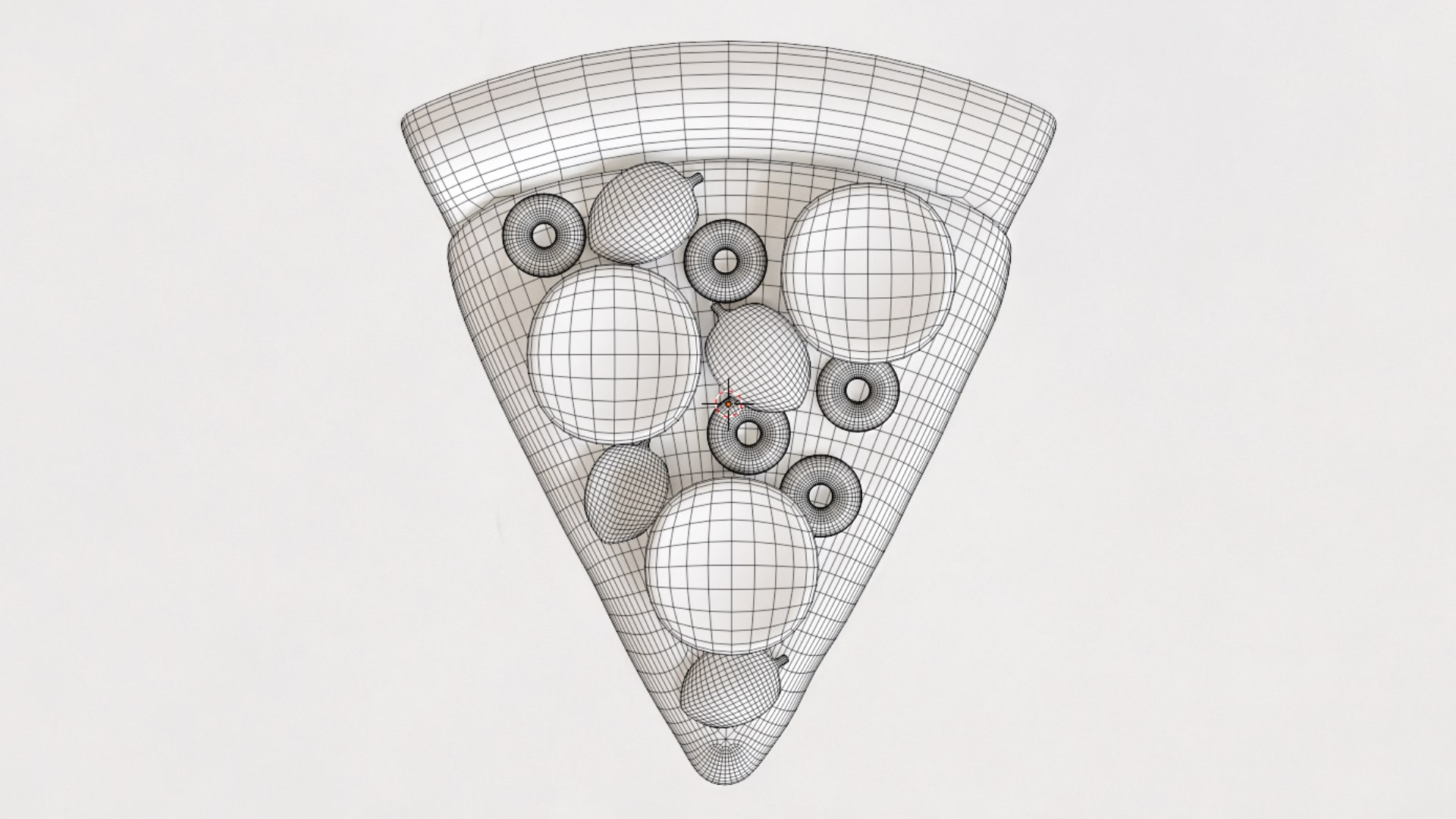 Emoji Pizza 001 3D Model - TurboSquid 2263893