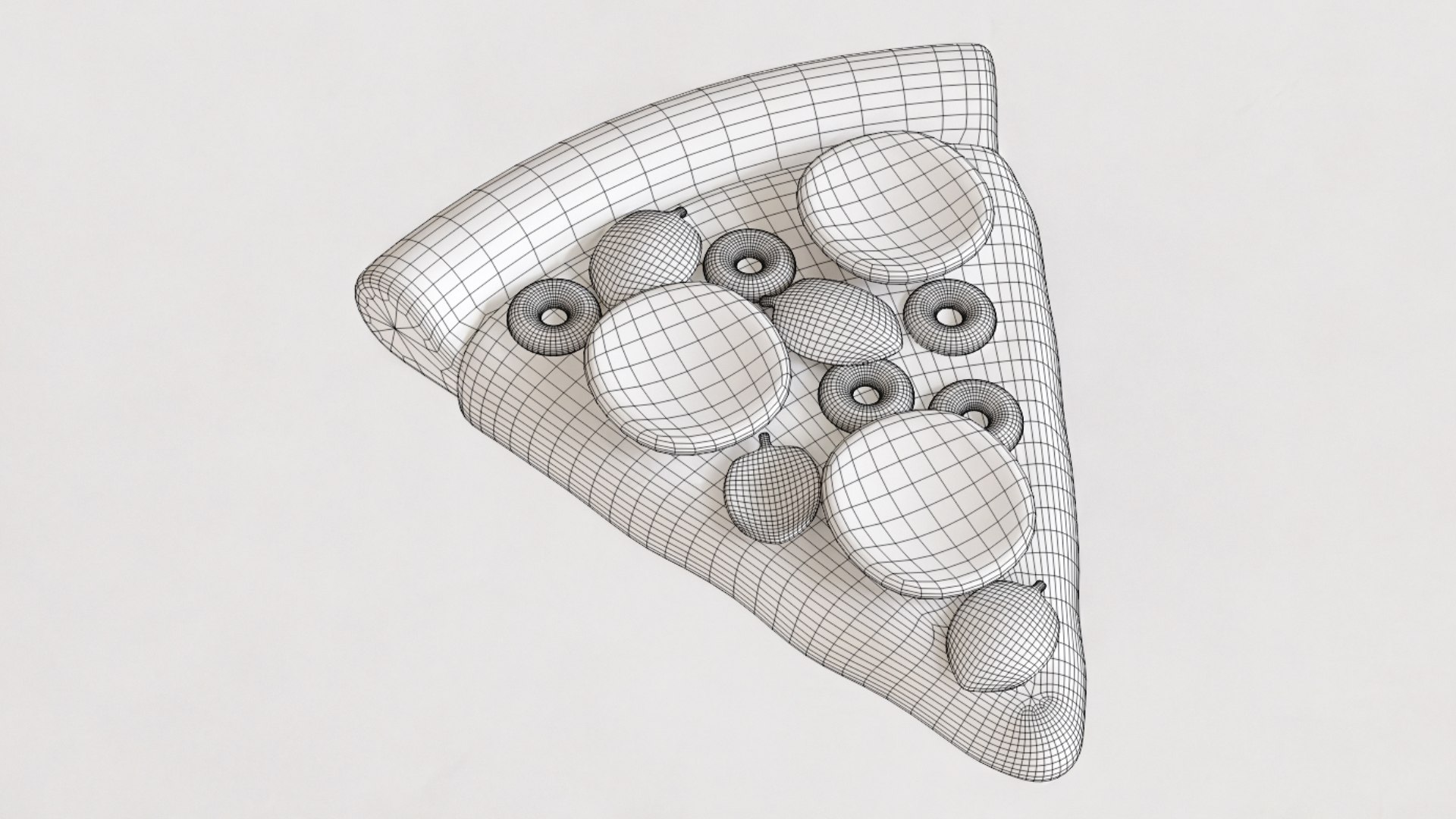 Emoji Pizza 001 3D Model - TurboSquid 2263893