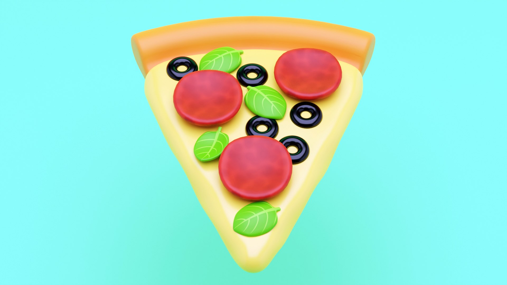Emoji Pizza 001 3D Model - TurboSquid 2263893