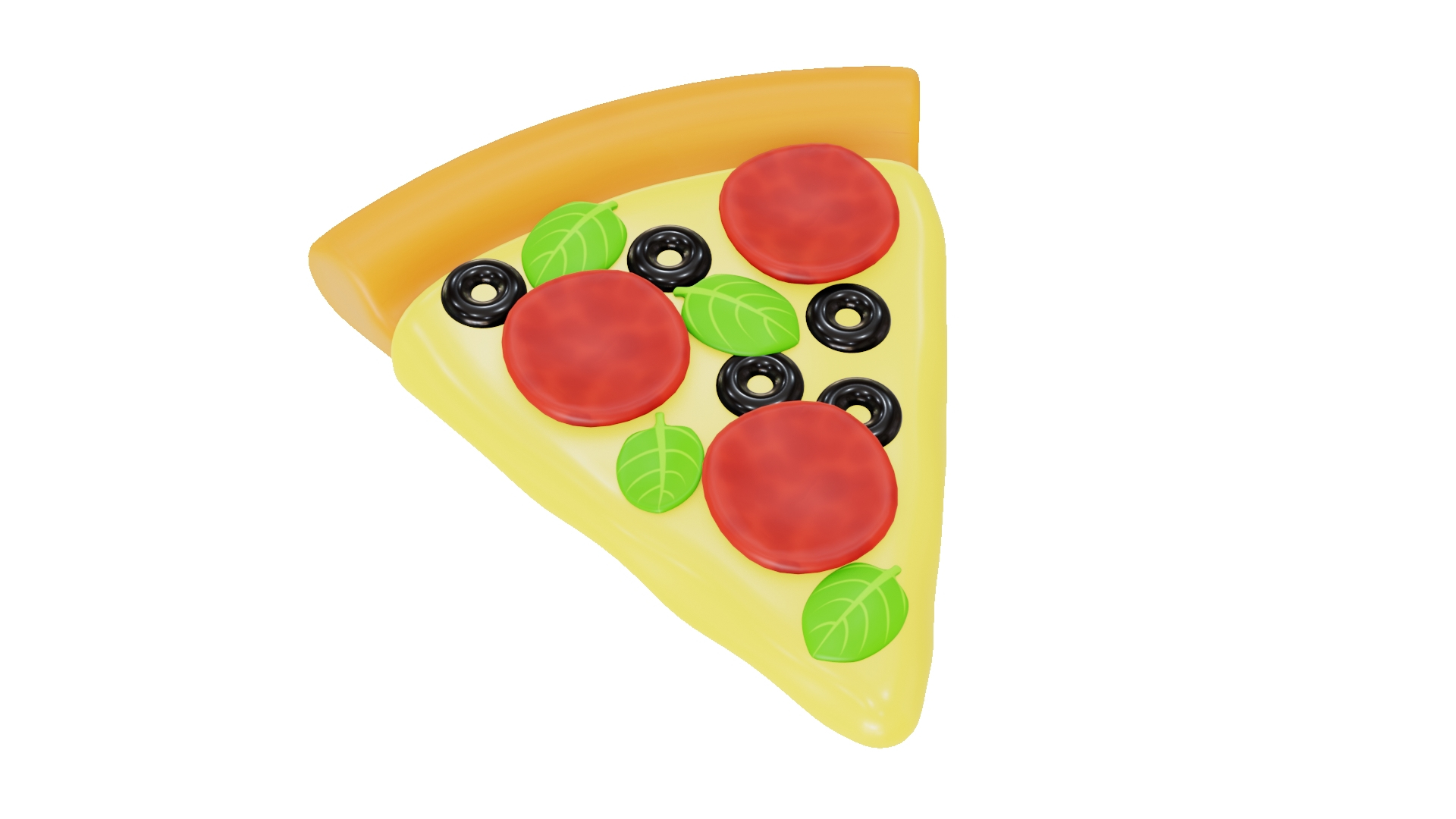 Emoji Pizza 001 3D Model - TurboSquid 2263893