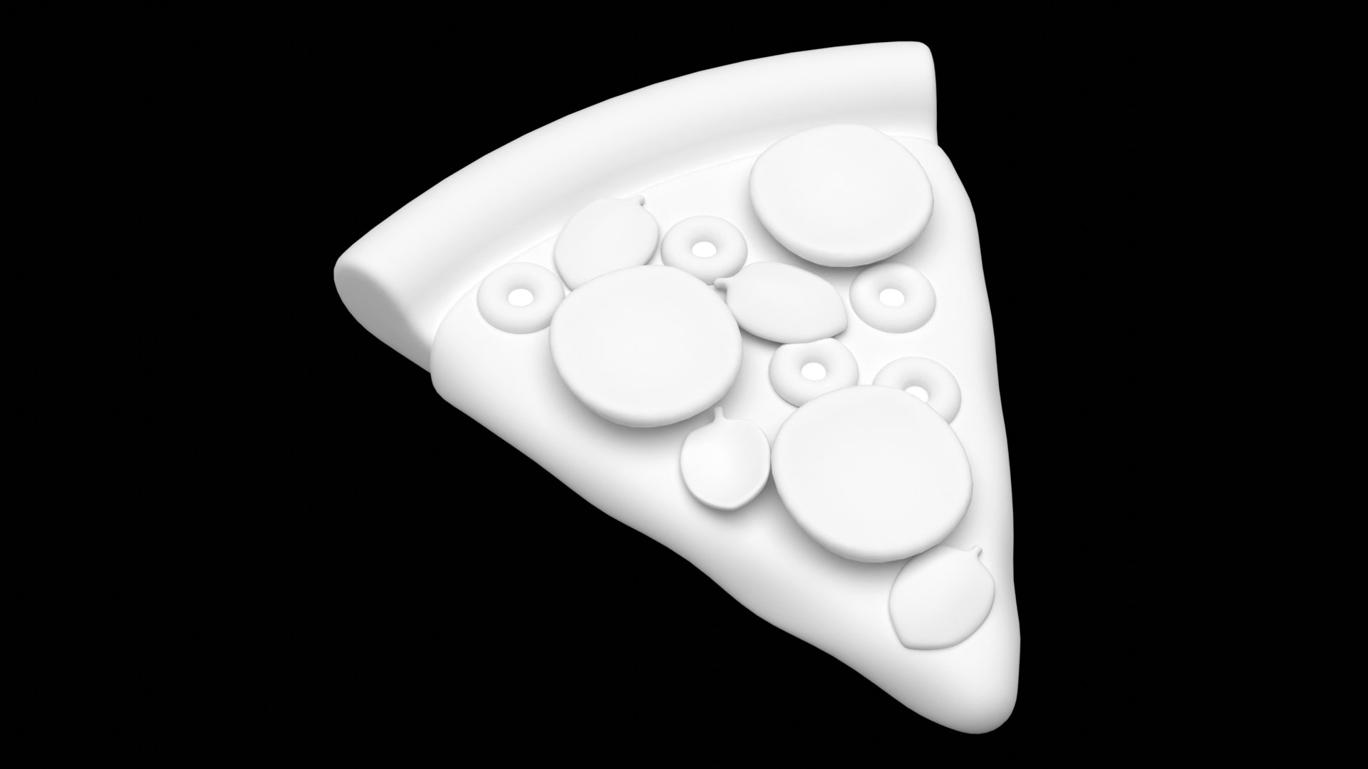 Emoji Pizza 001 3D Model - TurboSquid 2263893
