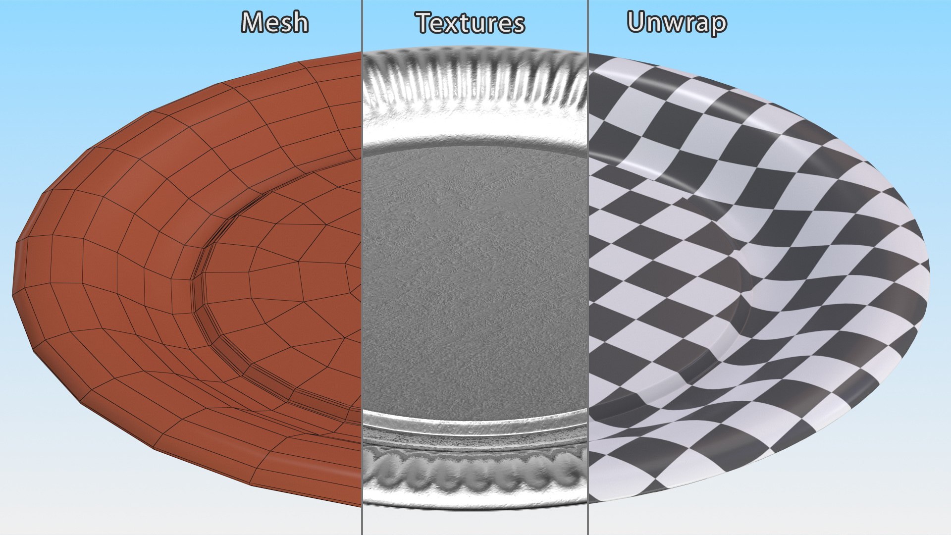 Chrome Plate 3D Model - TurboSquid 2050998