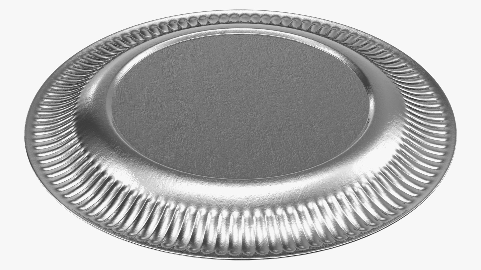 Chrome Plate 3D Model - TurboSquid 2050998