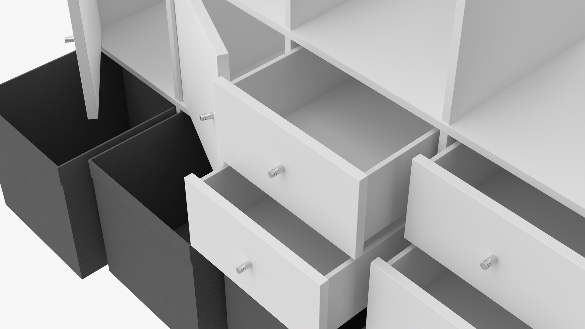 Ikea KALLAX Shelf Rig 3D Model - TurboSquid 1799132