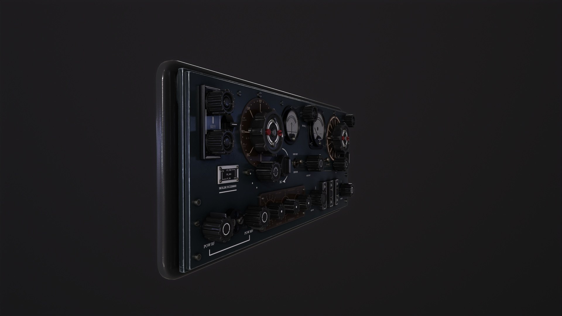 Control Panel 3D Model - TurboSquid 1931784