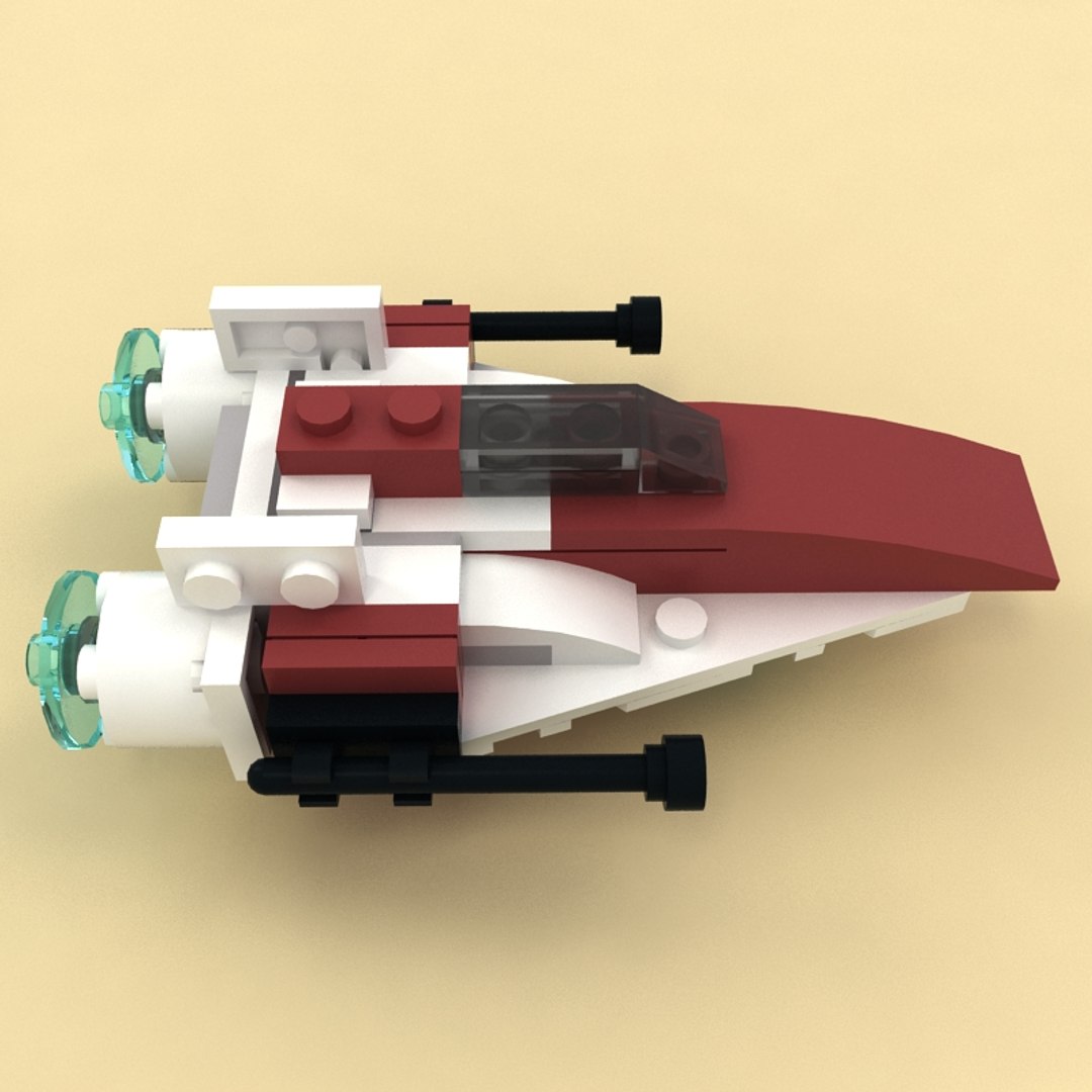 3ds Lego A-wing Starfighter Mini