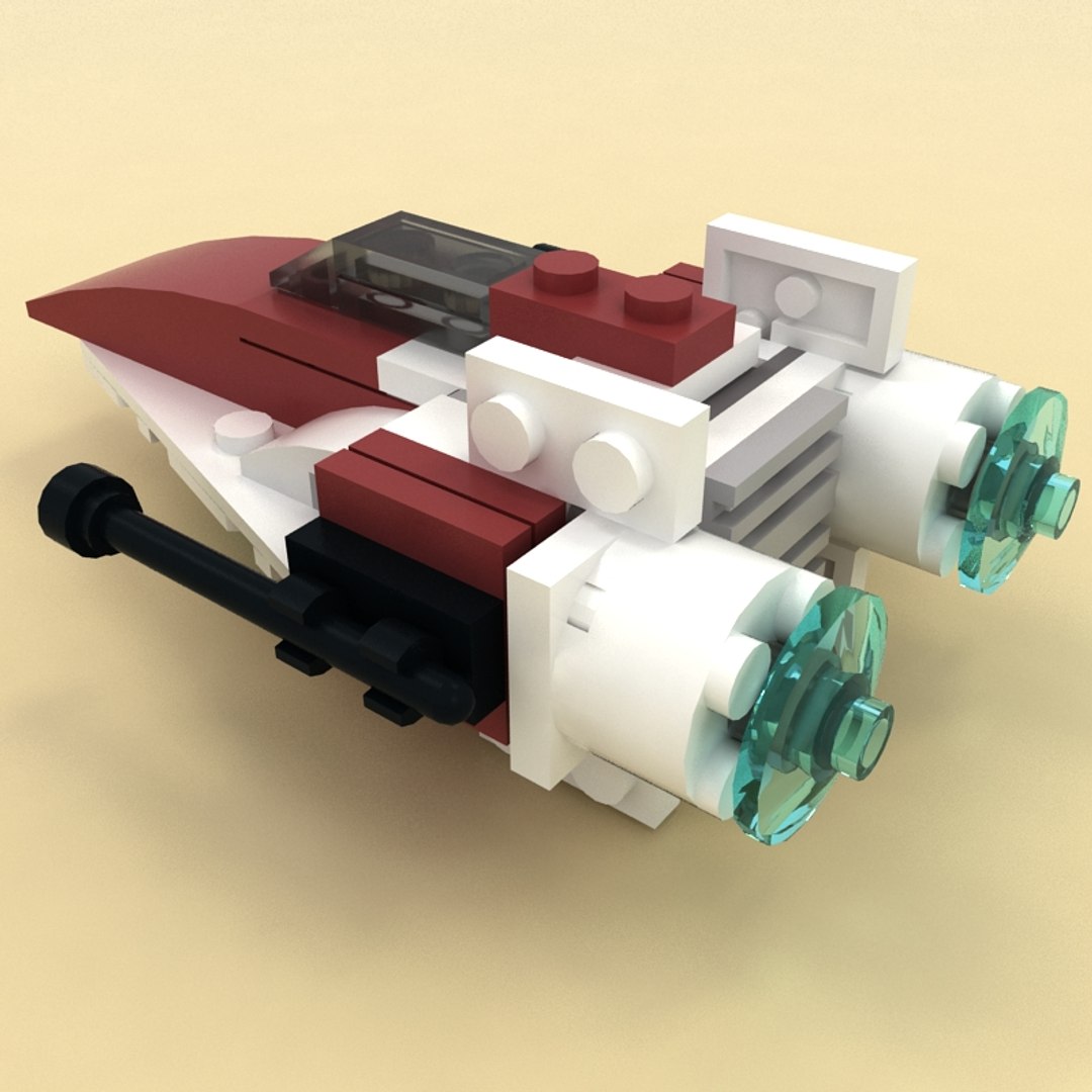 3ds Lego A-wing Starfighter Mini