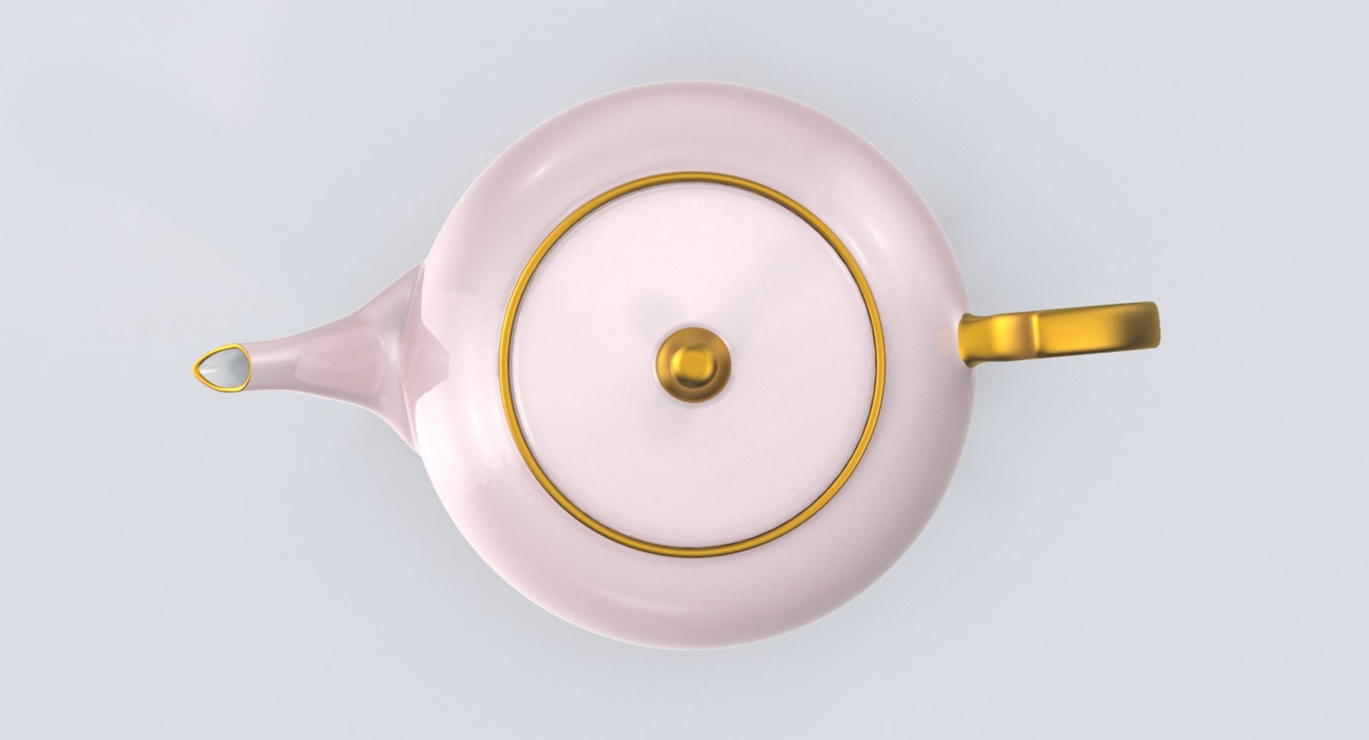 princess tea pot 3d max