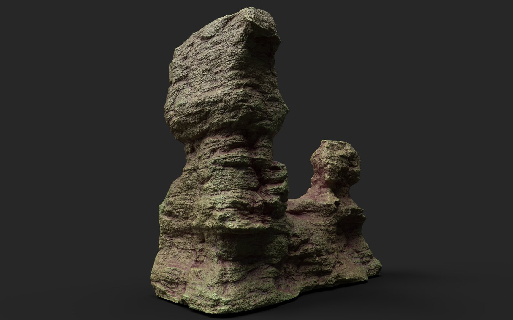 Desert Cliff 21-9 3D Model - TurboSquid 1783237