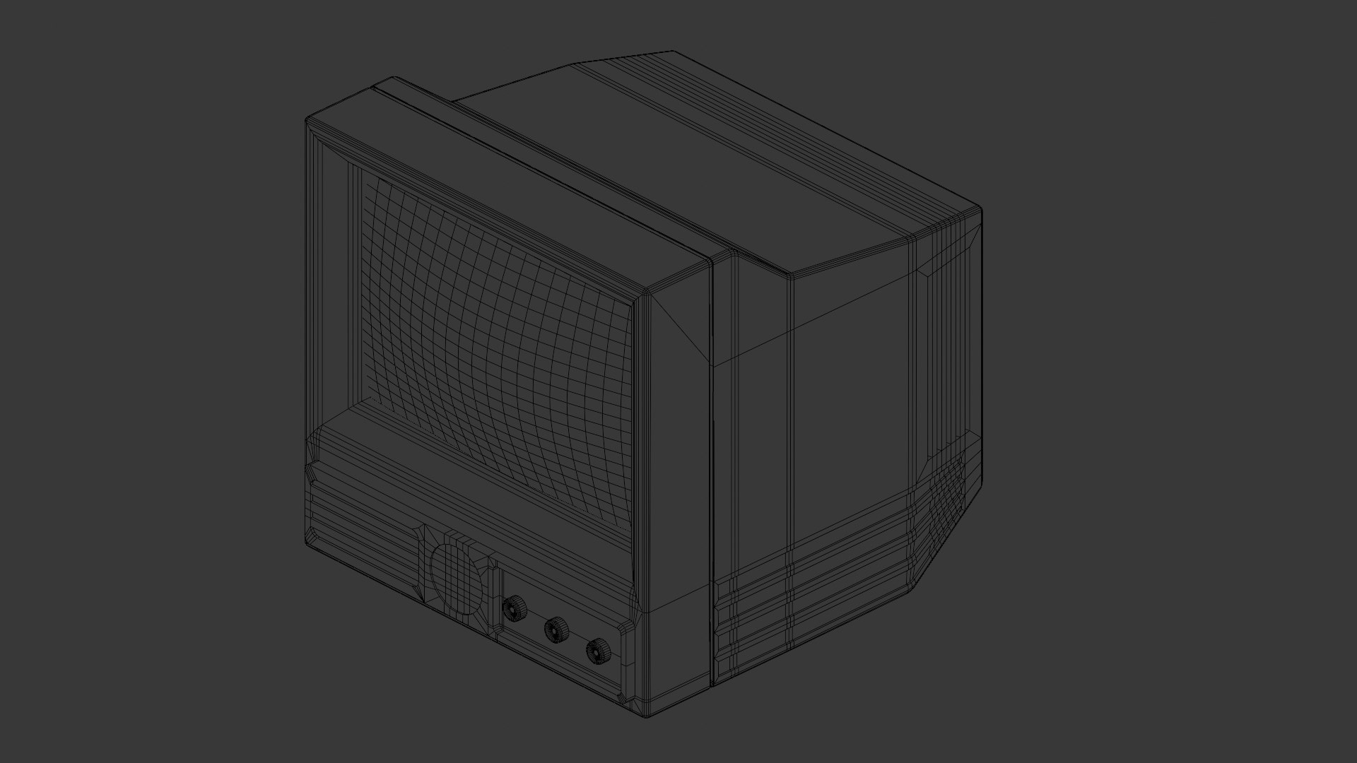 3D Old CRT Monitor And Computer Model - TurboSquid 2175850