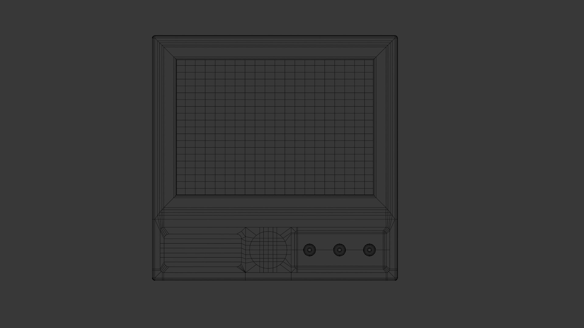 3D Old CRT Monitor And Computer Model - TurboSquid 2175850