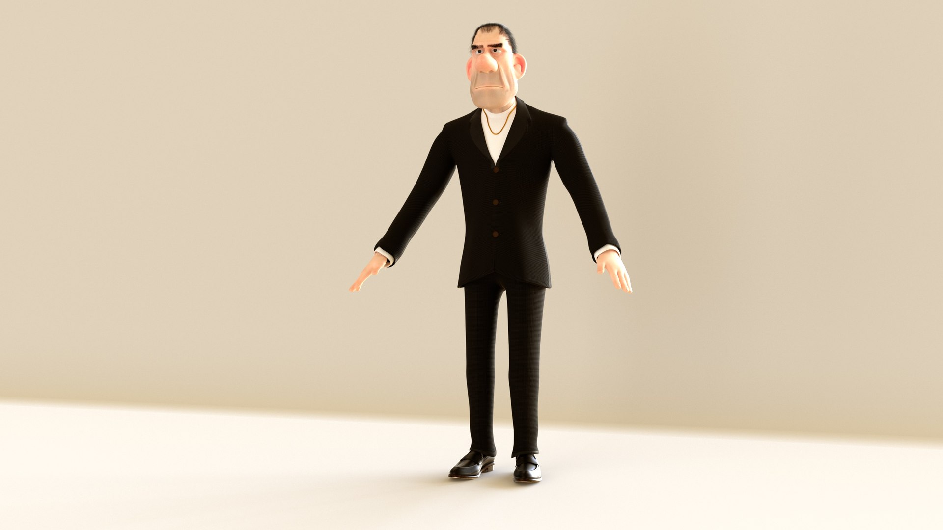 Rick Dicker - The Incredibles Character 3D Model - TurboSquid 2073873