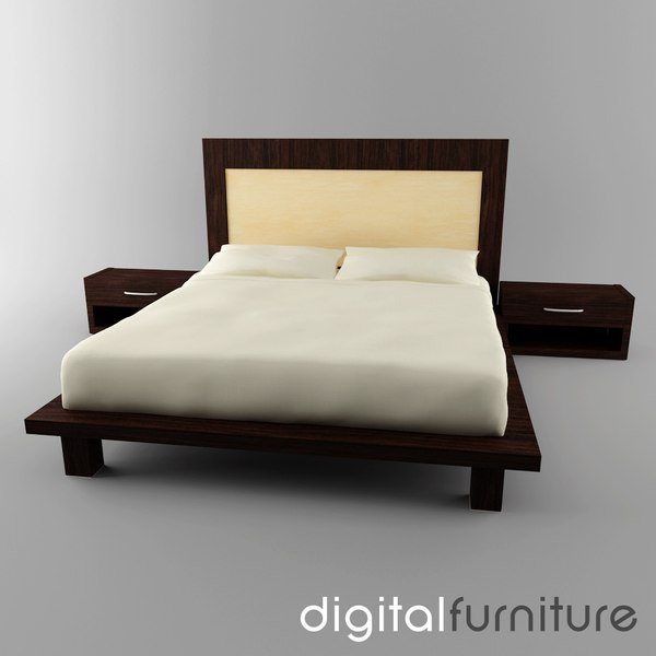 3ds max bed