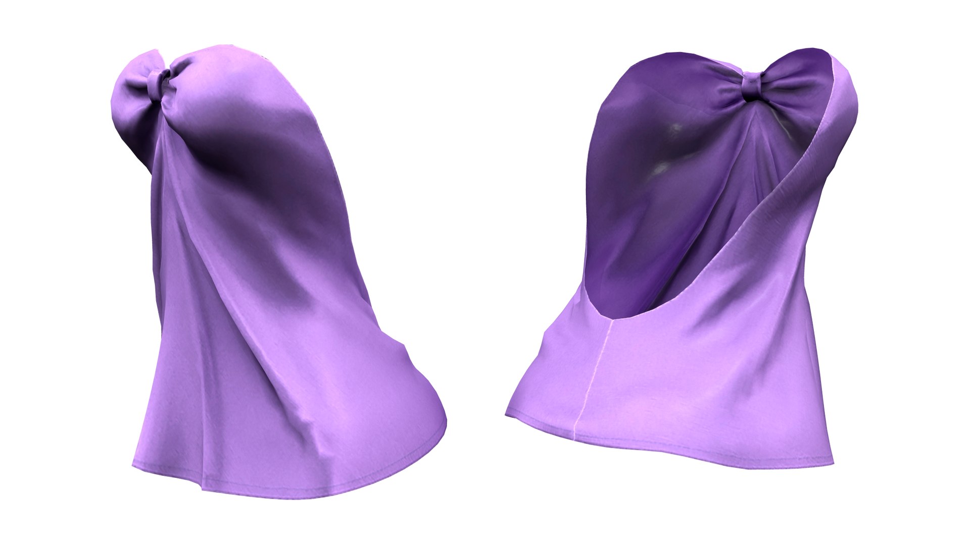 Strapless Top 3D Model - TurboSquid 1838754