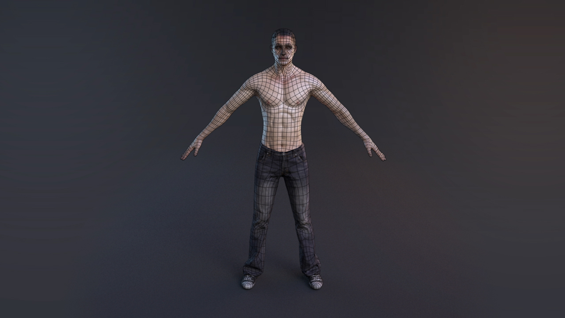 Character Male - Rigged 3d Model