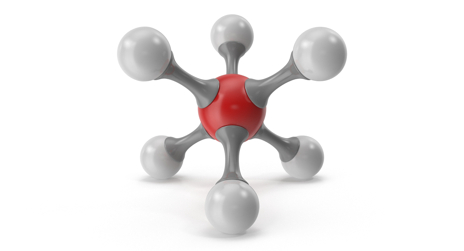 3D ethane molecular model - TurboSquid 1274306