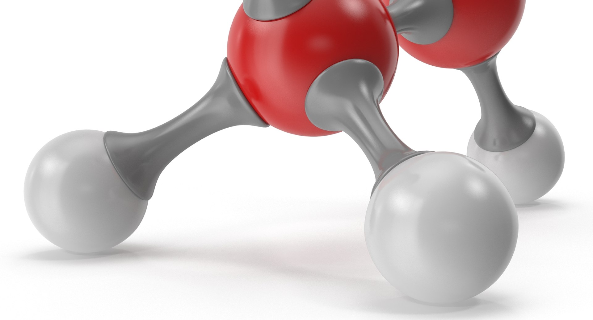 3D ethane molecular model - TurboSquid 1274306