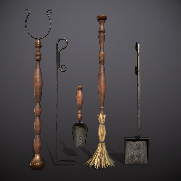 Fireplace Poker 3D Models for Download | TurboSquid