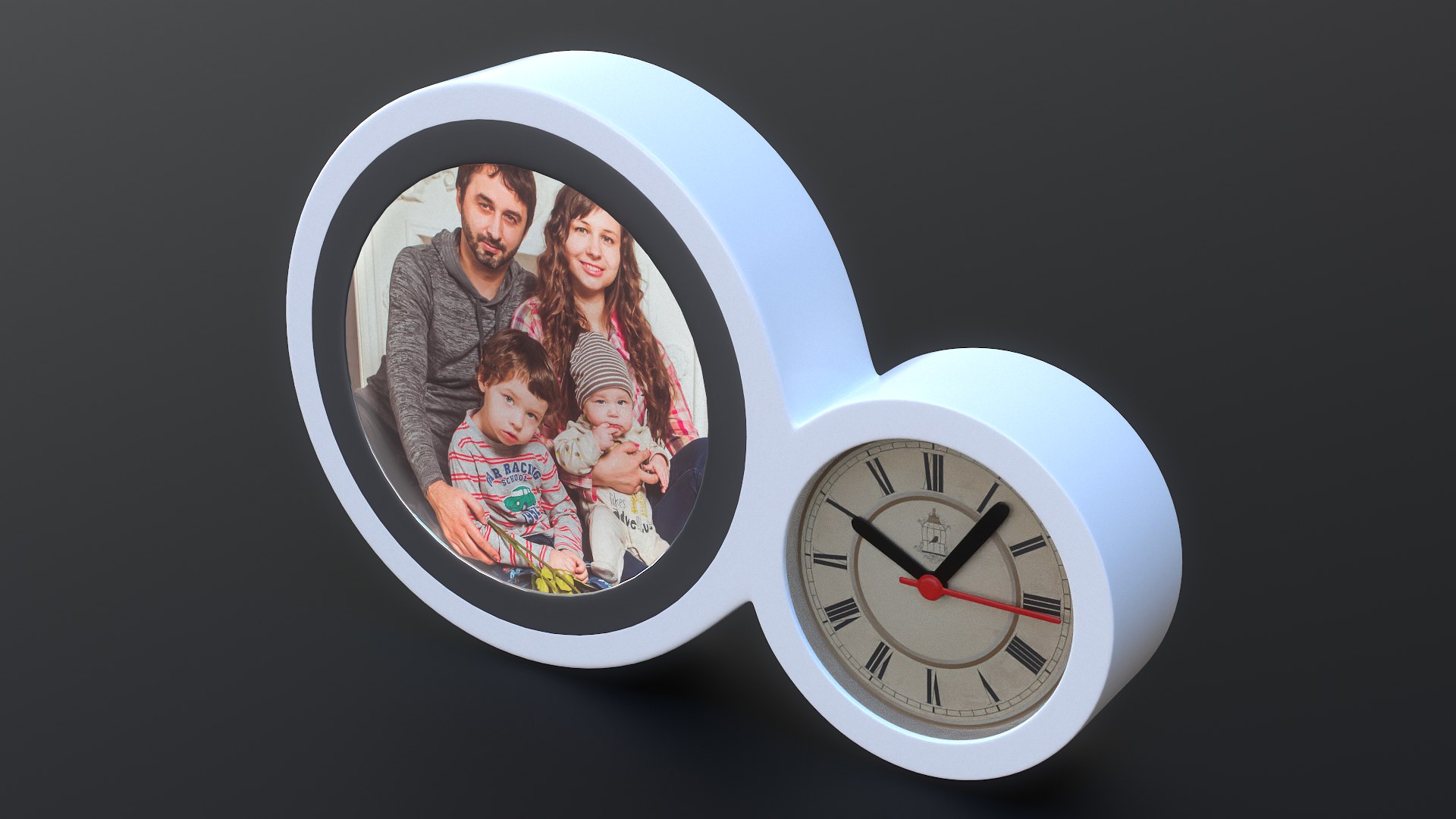 3D Magic Mirror Clock - TurboSquid 2191360