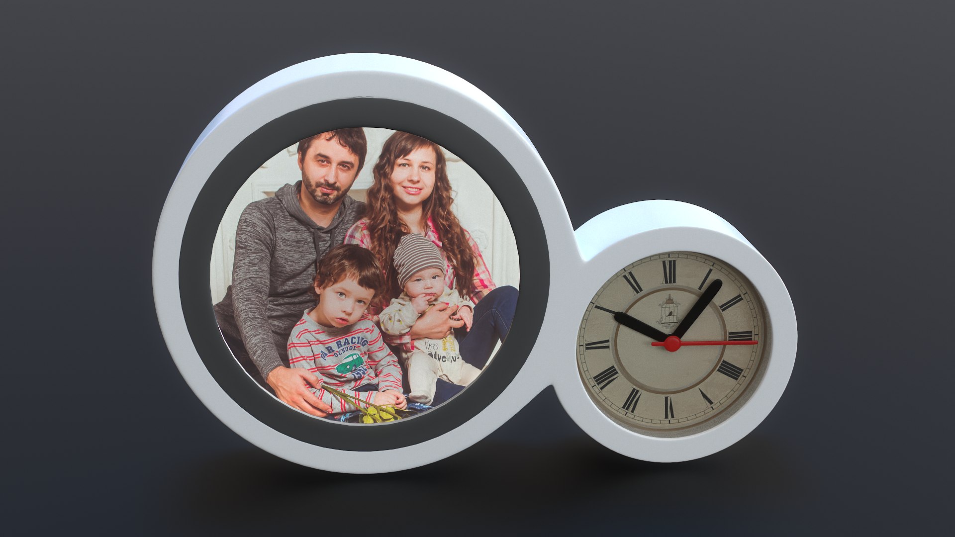 3D Magic Mirror Clock - TurboSquid 2191360