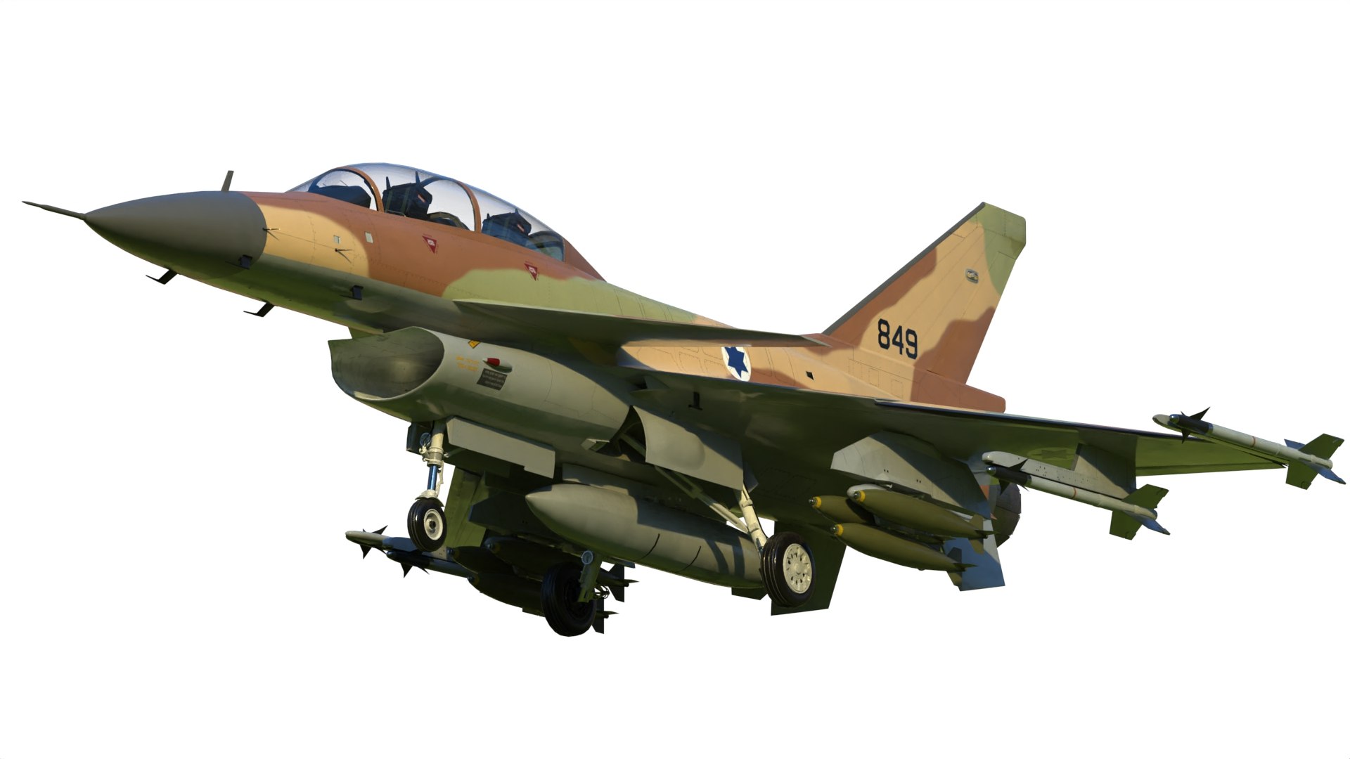 3D IAI Lavi Fighter Model - TurboSquid 2139848