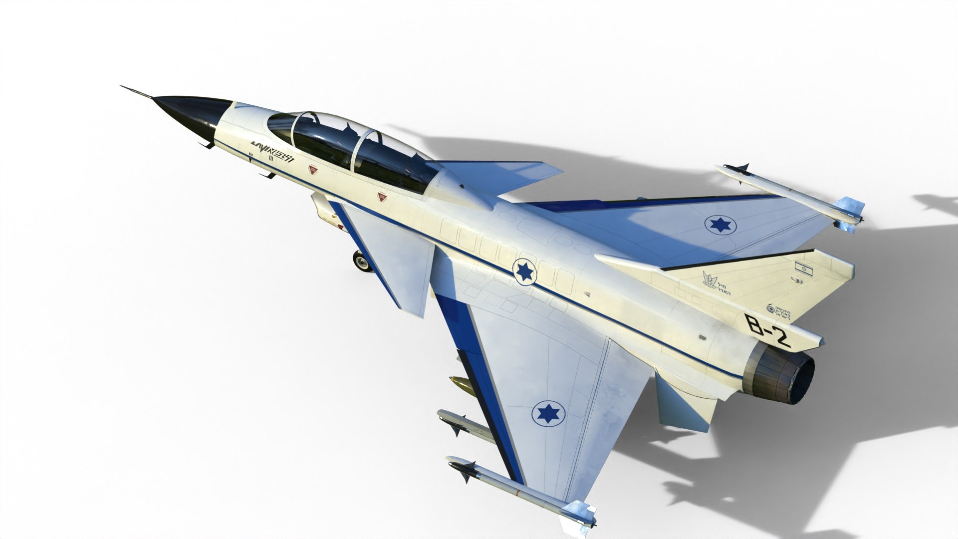 3D IAI Lavi Fighter Model - TurboSquid 2139848