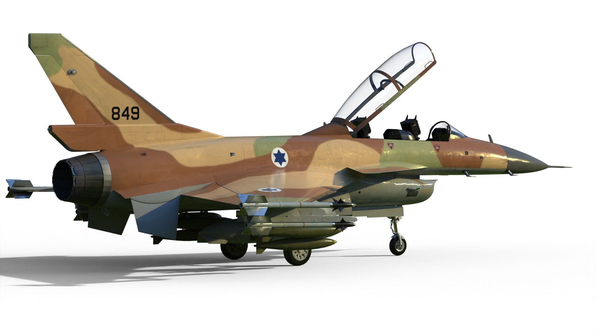 3D IAI Lavi Fighter Model - TurboSquid 2139848