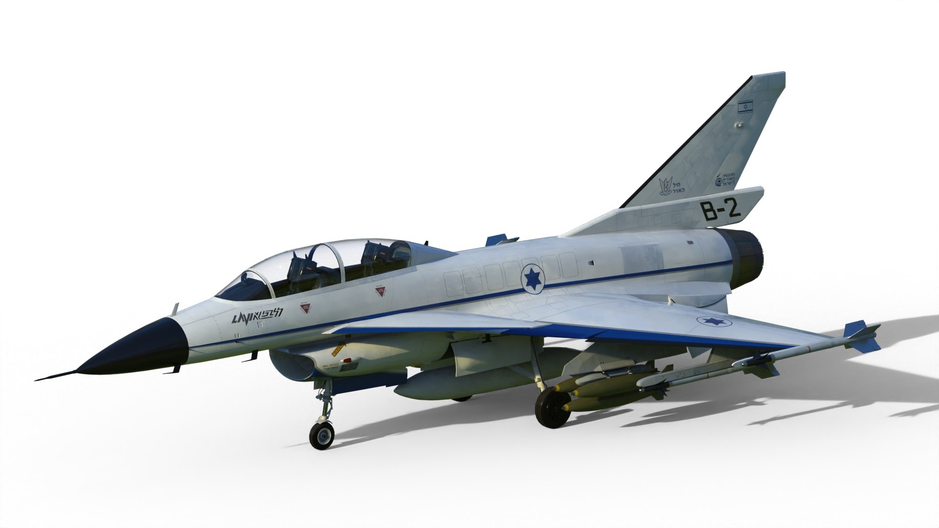 3D IAI Lavi Fighter Model - TurboSquid 2139848