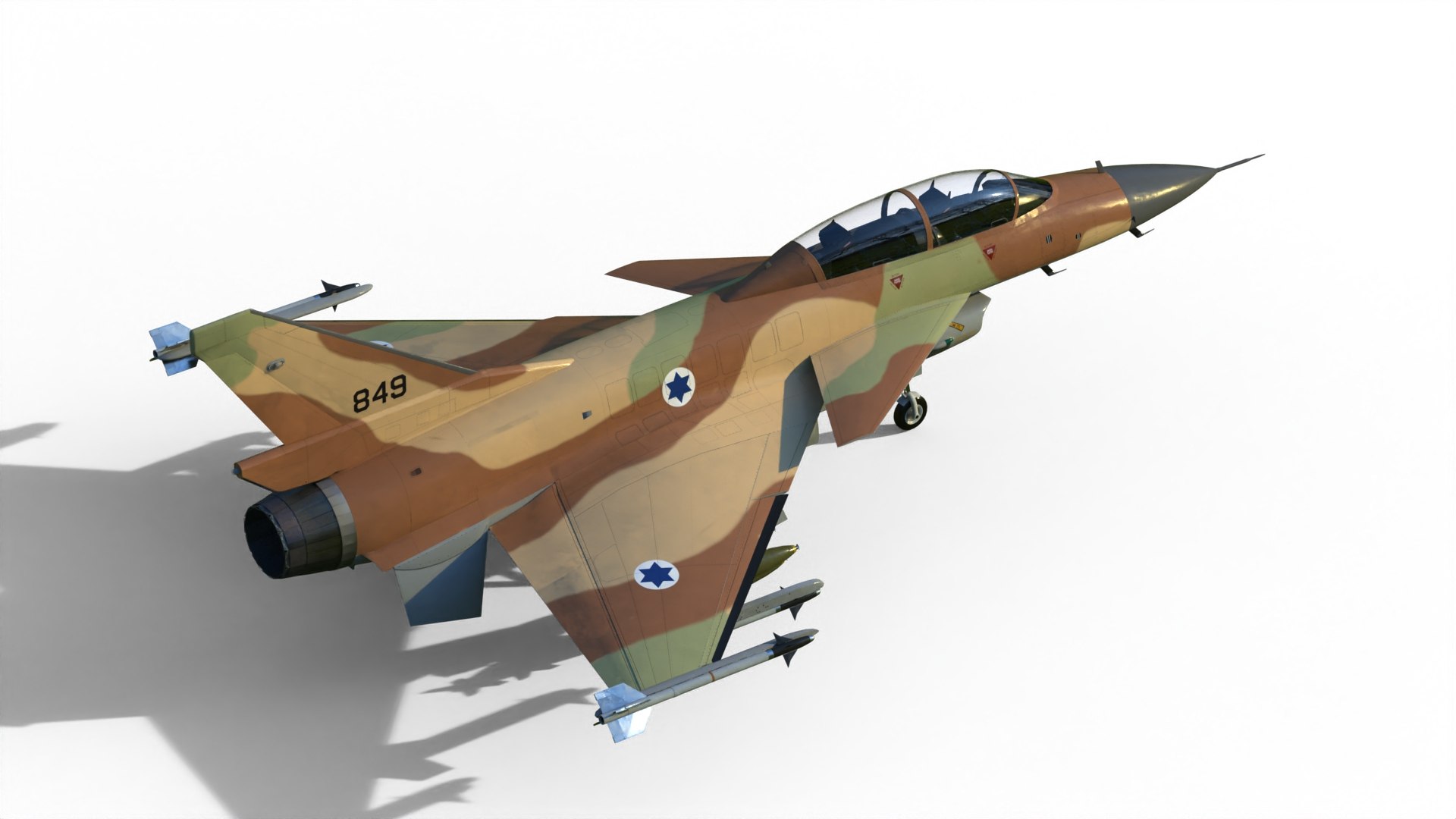 3D IAI Lavi Fighter Model - TurboSquid 2139848