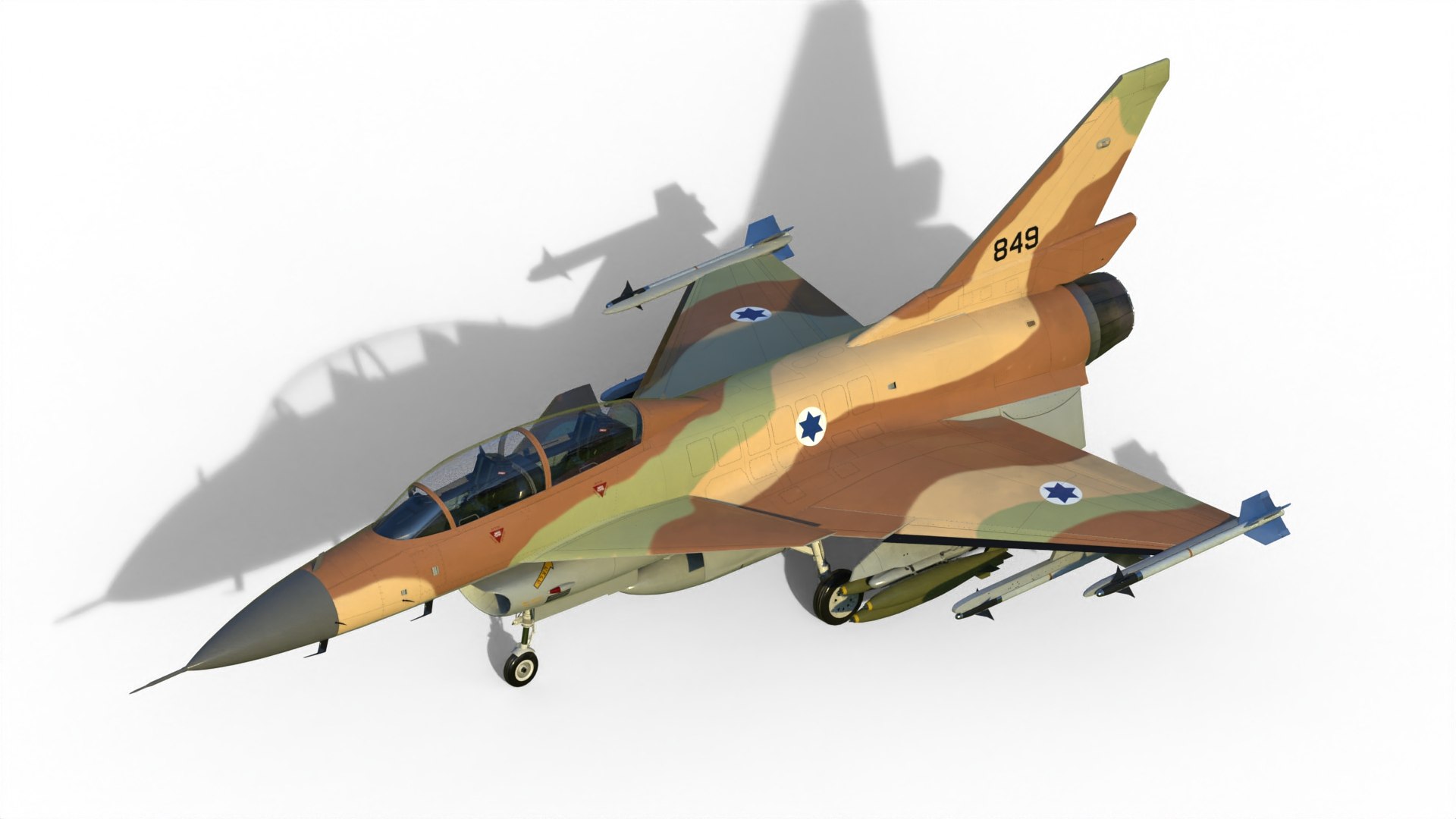 3D IAI Lavi Fighter Model - TurboSquid 2139848